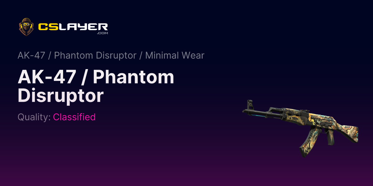 CSLayer - AK-47 | Phantom Disruptor (Minimal Wear)