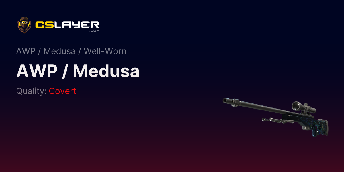 CSLayer - AWP | Medusa (Well-Worn)