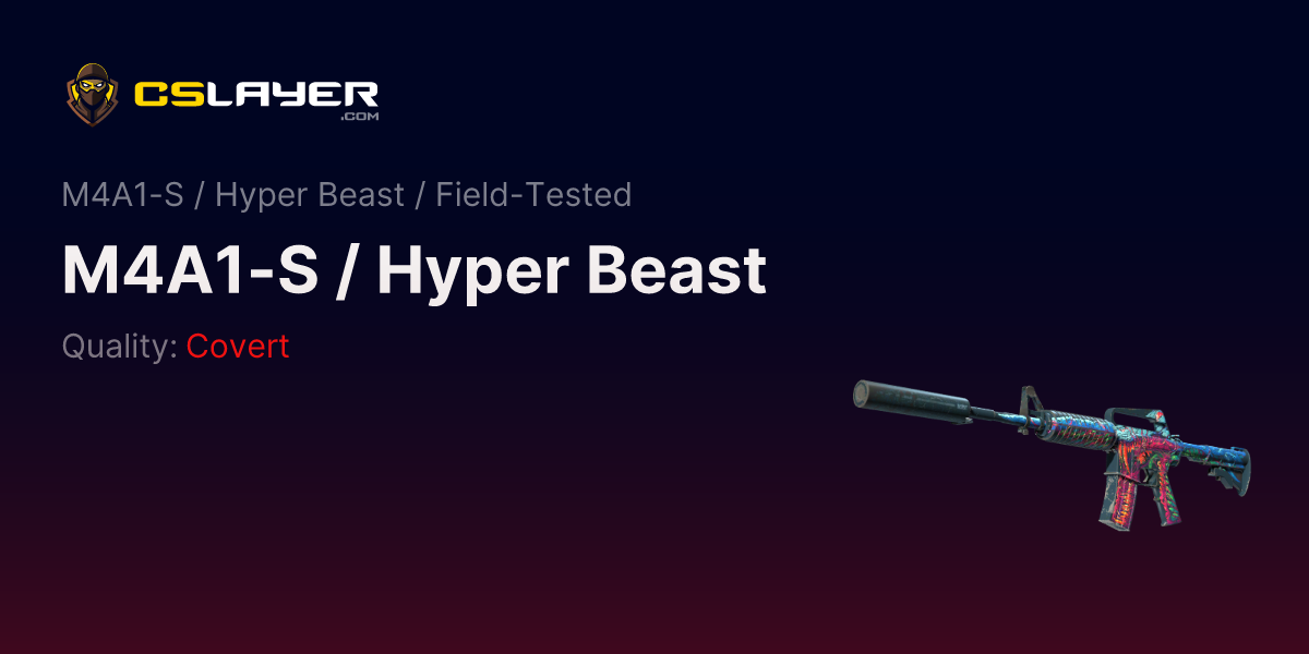 CSLayer - M4A1-S | Hyper Beast (Field-Tested)